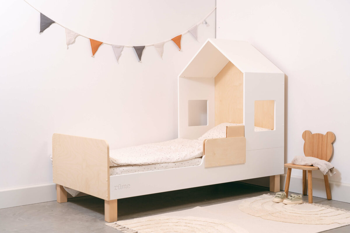 Kids Single Bed - Wooden Bedroom Furniture | Rūme