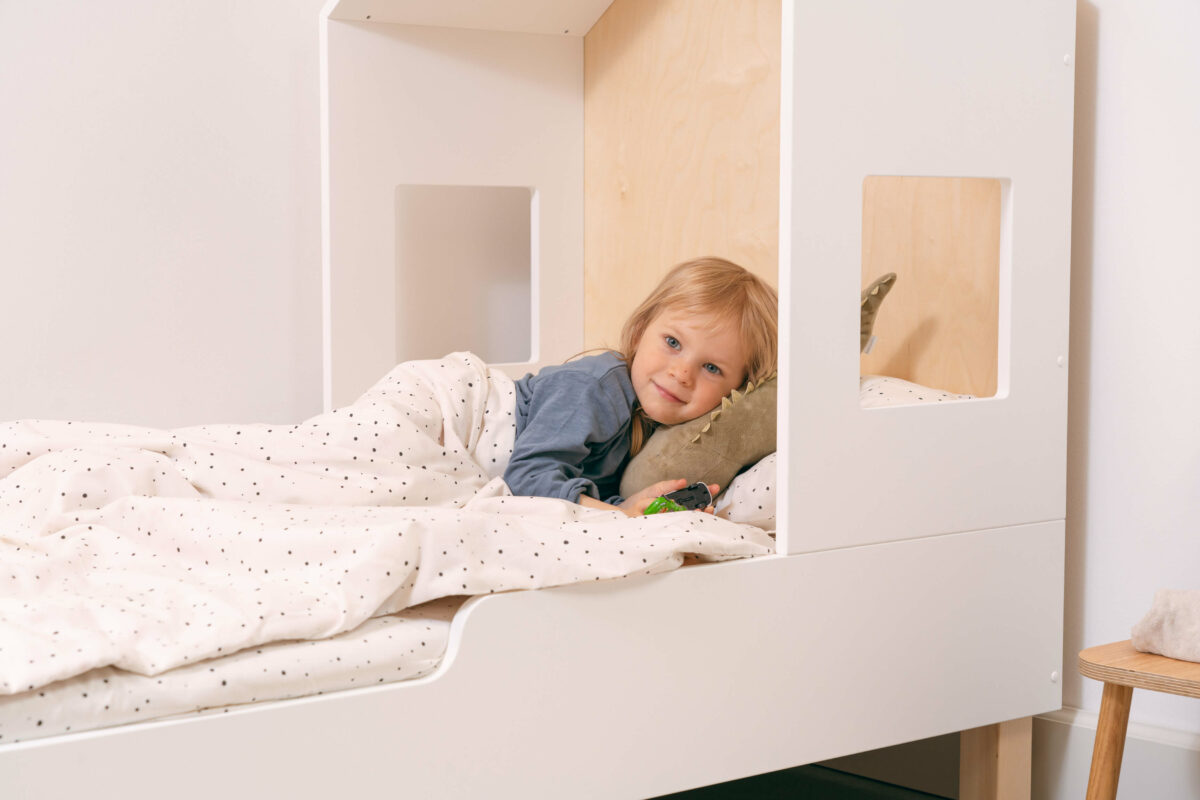 Kids Single Bed - Wooden Bedroom Furniture | Rūme